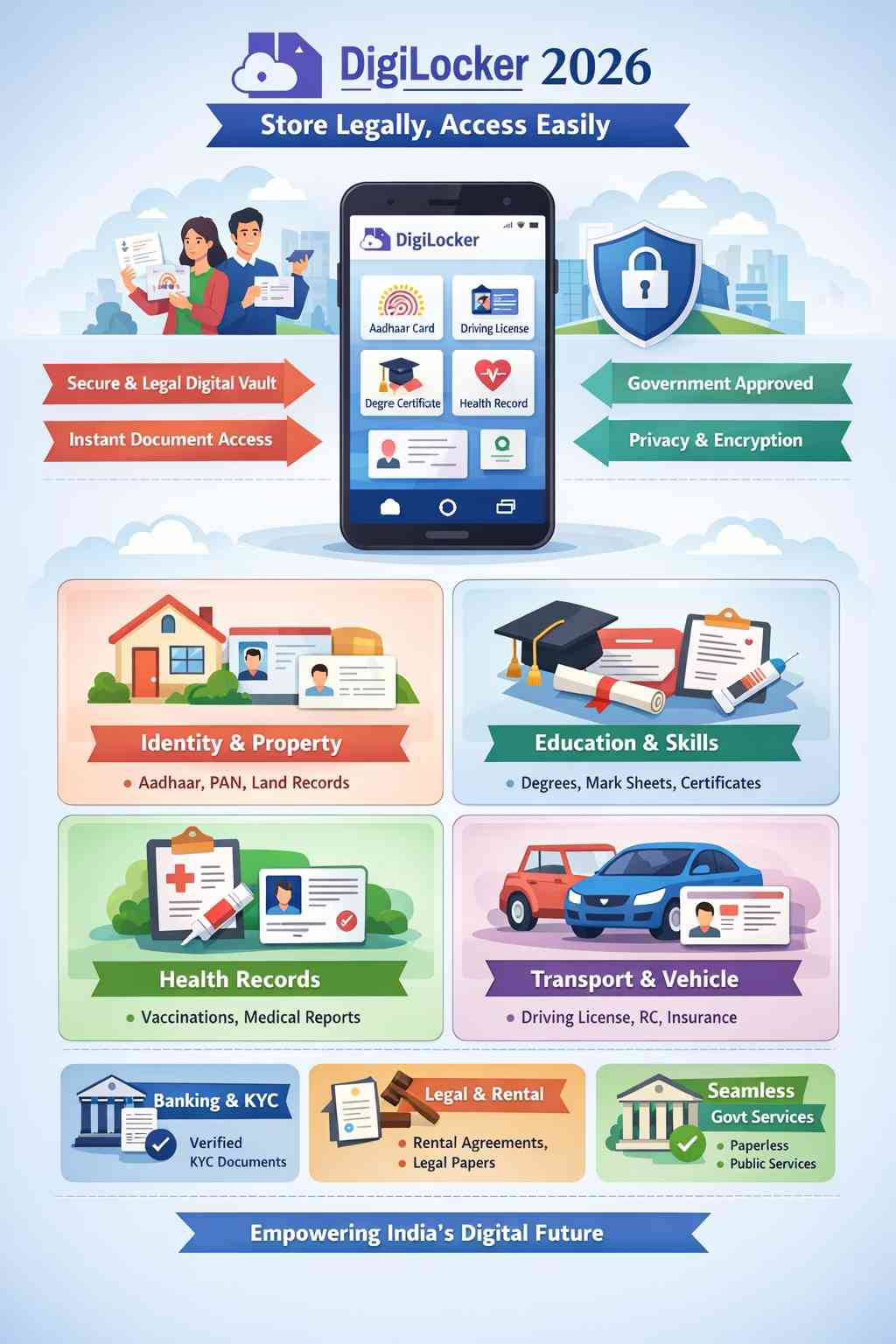 Complete Guide to DigiLocker 2026: New Digital Services and Documents ...